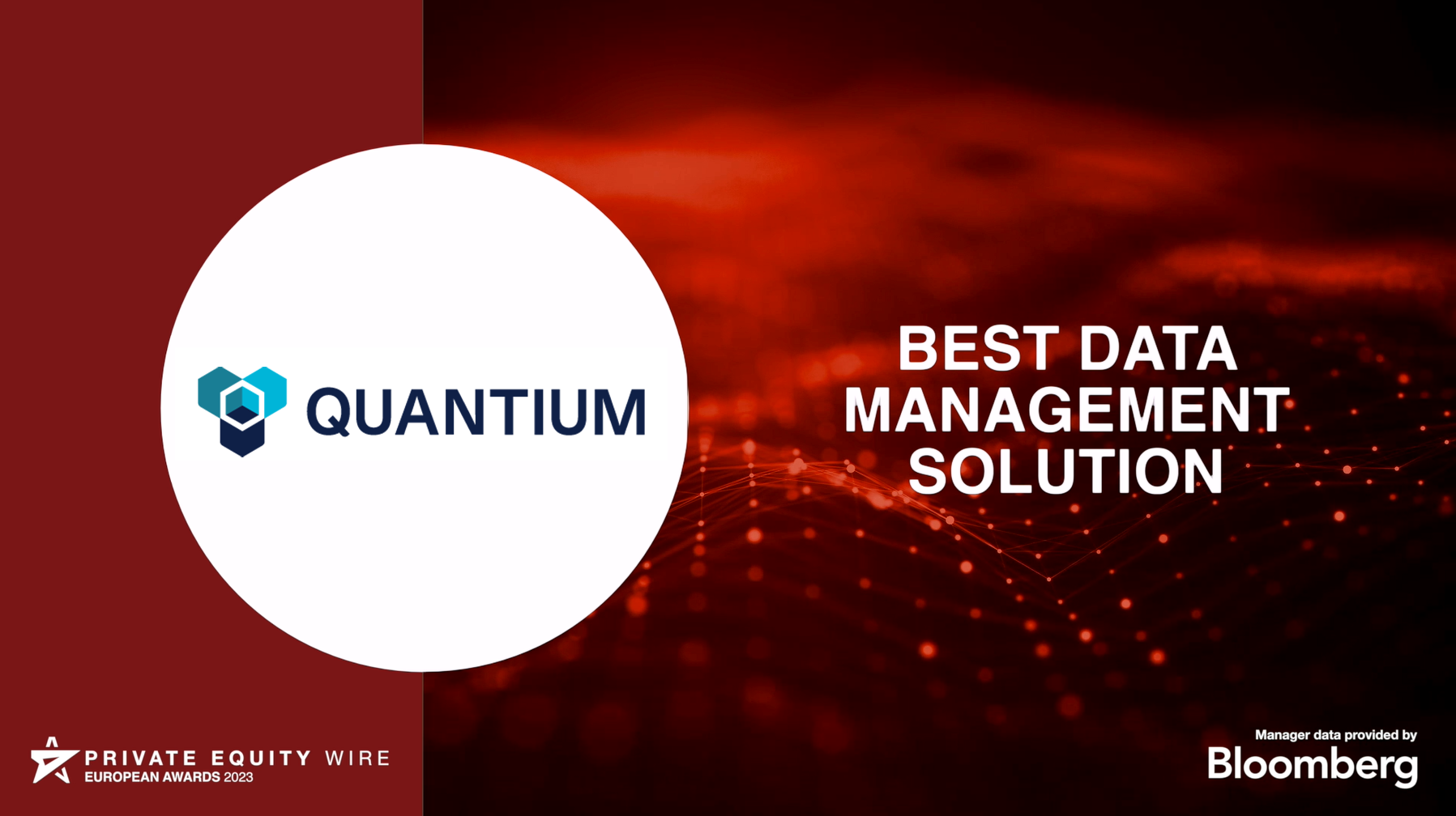 Quantium wins at Private Equity Wire European Awards 2023